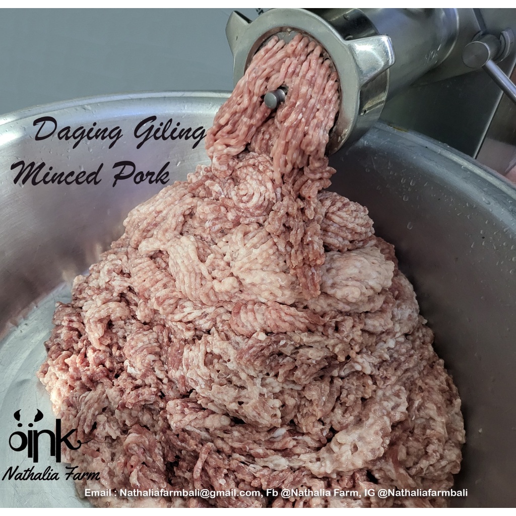 Jual Daging Giling Babi Organik / Minced Pork 500gr - Daging Babi ...