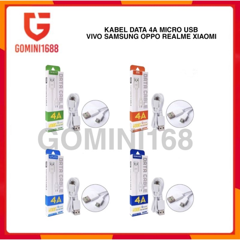 Jual Kabel Data Branded 4A USB C40 C60 C70 Micro Merek Handphone 1 ...