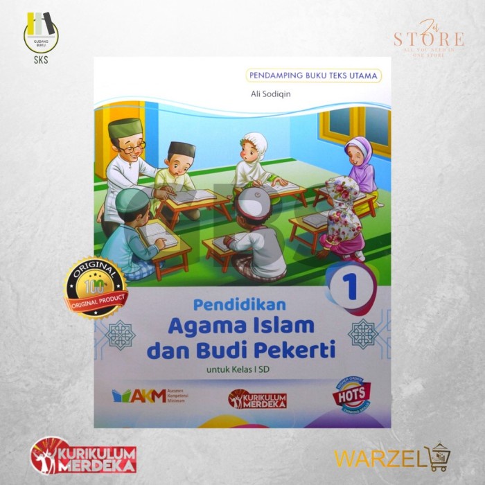 Jual Pendidikan Agama Islam & Budi Pekerti Kelas 1 SD/MI Kurikulum Merdeka | Shopee Indonesia