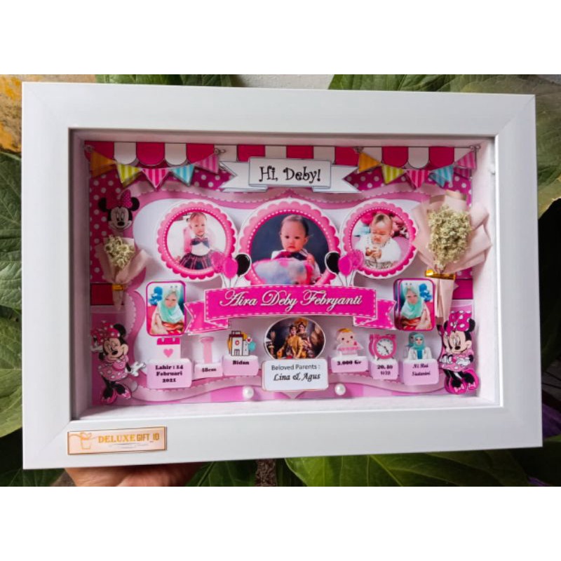 Jual BIODATA BAYI & ANAK 3D atau 2D UKURAN 35 x 25 Cm [Desain PART 3 ...