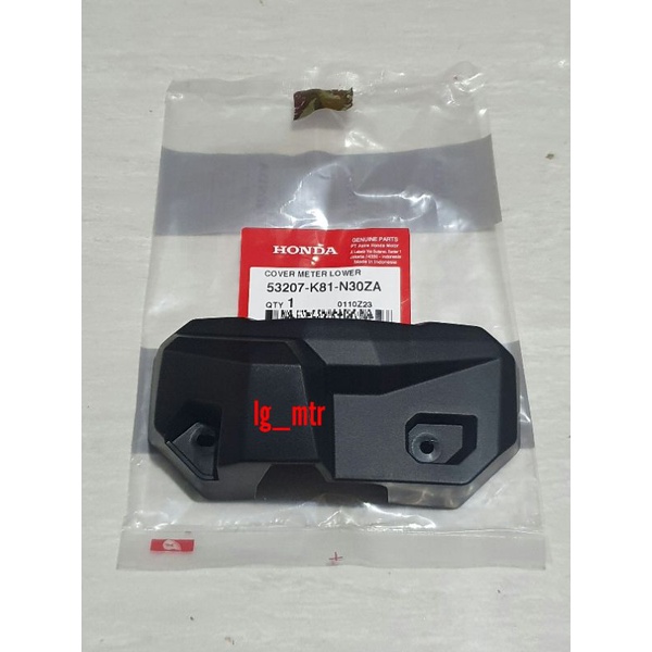 Jual COVER SPEEDO METER TUTUP SPEEDOMETER BAWAH BEAT STREET 53207-K81 ...