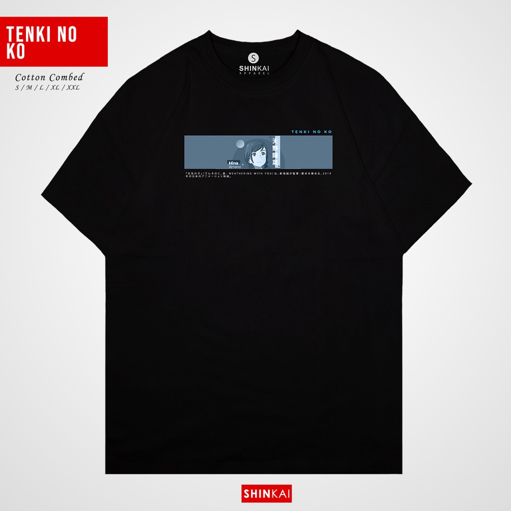 Jual SHINKAI KAOS TENKI NO KO HINA EDITION | Shopee Indonesia