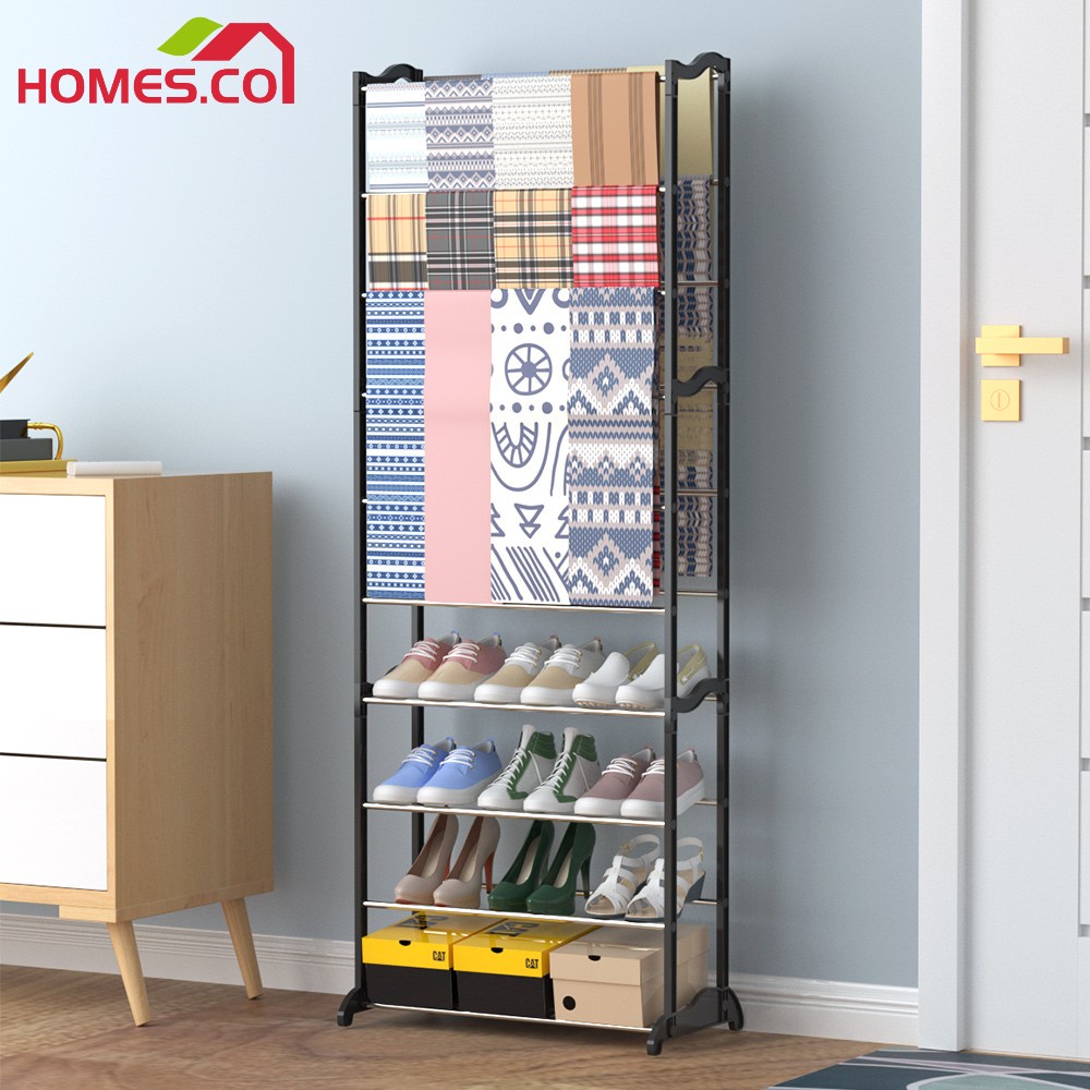 Jual Homes Rak Jilbab/Rak Sepatu Serbaguna 10 Layer Susun/Rak Amazing ...