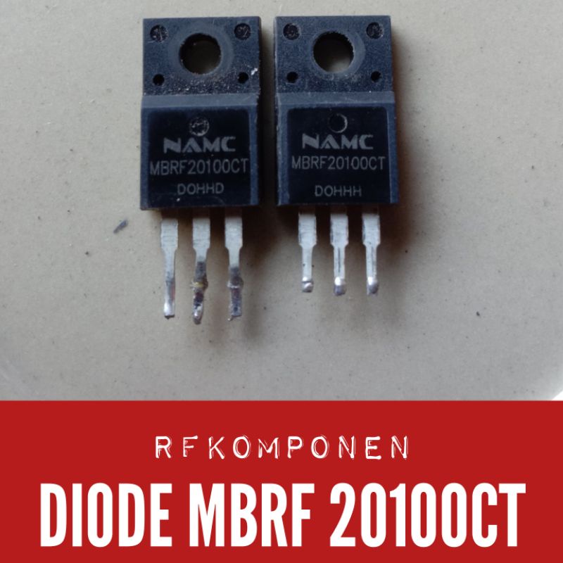 Jual DIODE MBRF 20100CT ( 20A 100V ) | Shopee Indonesia