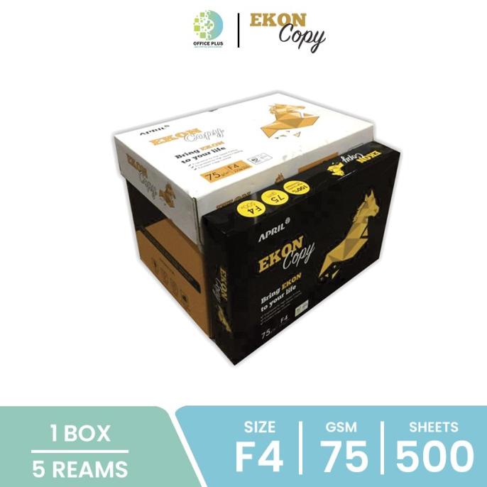 Jual Kertas hvs F4 fotokopi BMO print copy photocopy paper | Shopee ...