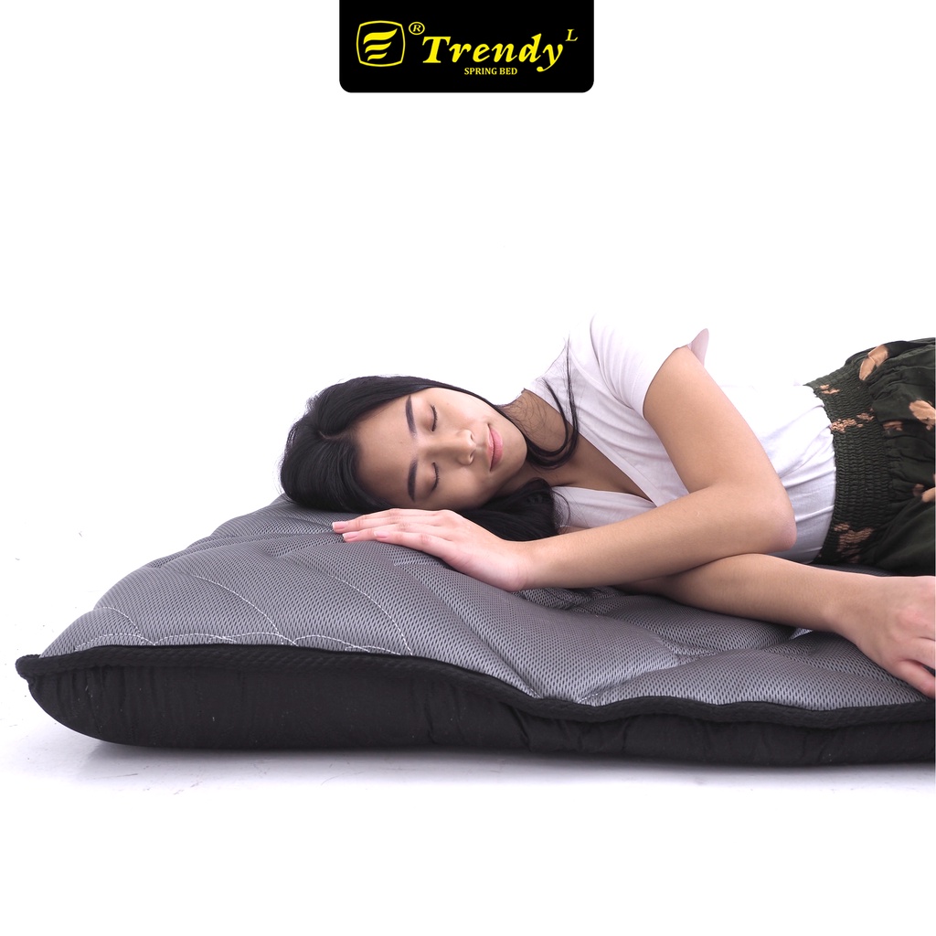 Jual Trendy Travel Mattress Tebal 6cm Dengan Bantal - Travel Bed Kasur ...