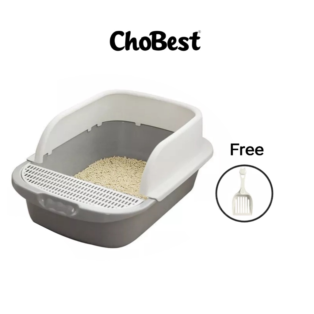 Jual CHOBEST Cat Litter Box Toilet Kucing/Anjing Bak Pasir Kucing ...