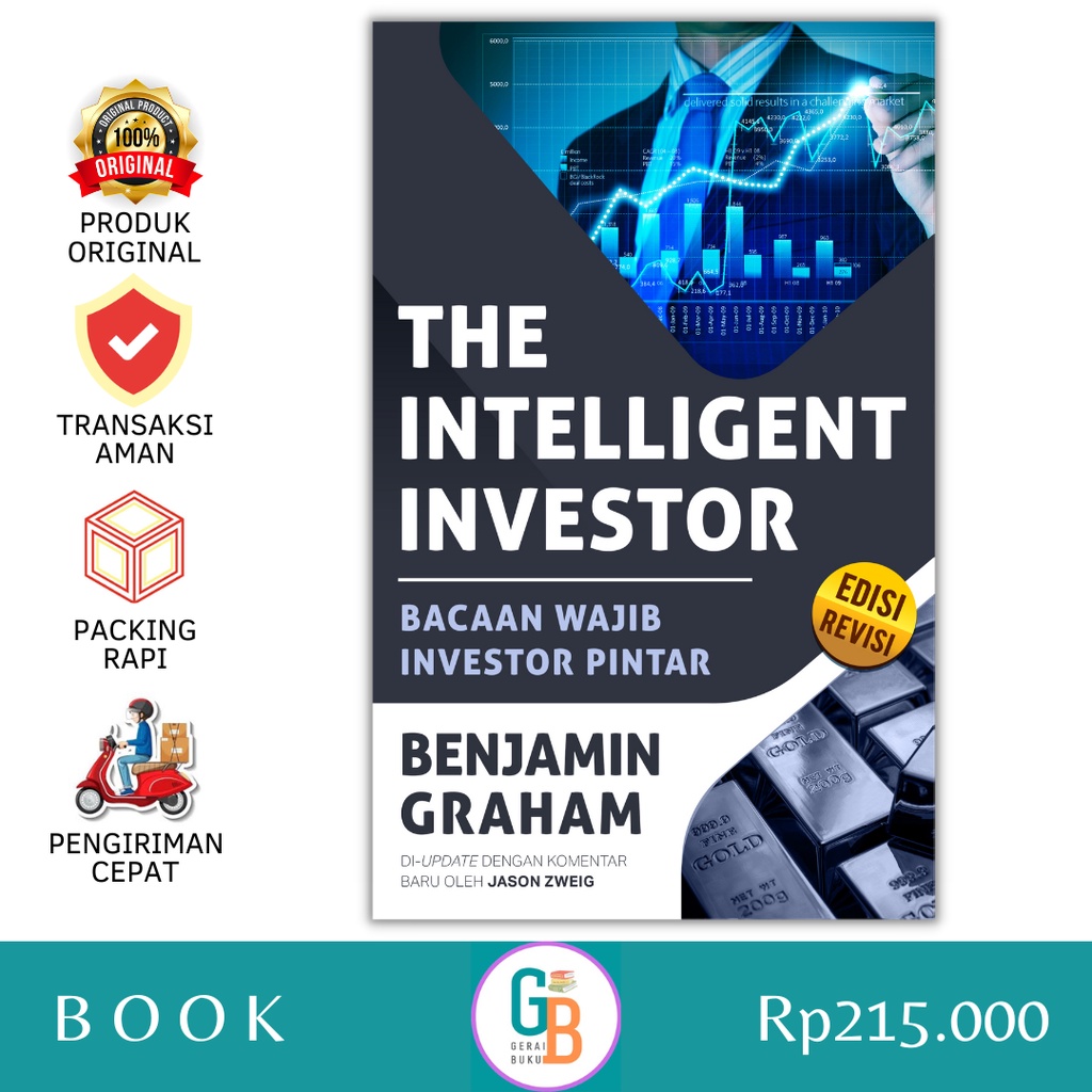 Jual Buku The Intelligent Investor by Benjamin Graham (Ori, Baru, Segel ...