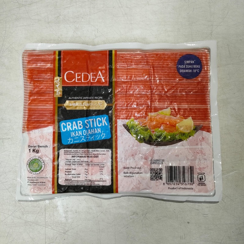 Jual CEDEA CRAB STICK 1KG | Shopee Indonesia