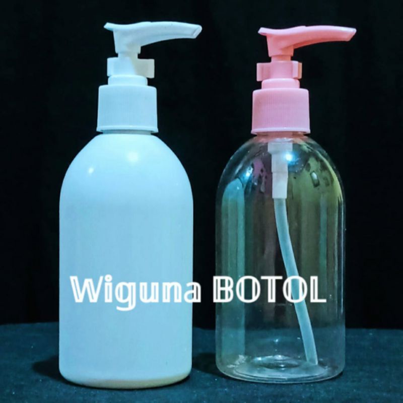 Jual Botol Pump 250ml Oval / Botol PET 250ml Oval Tutup Pump Clip Lock | Shopee Indonesia