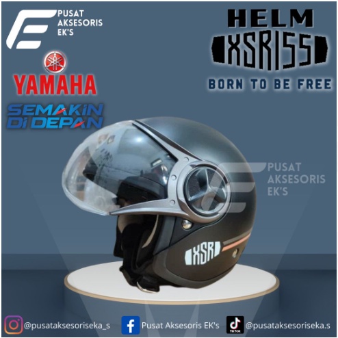Jual HELM YAMAHA XSR ( ORI ) | Shopee Indonesia