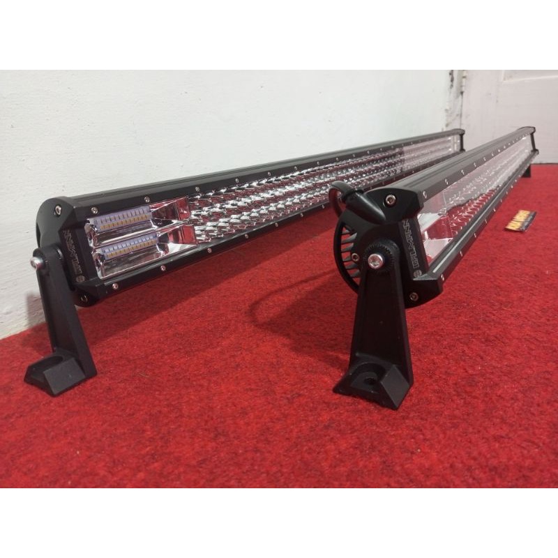 Jual lampu sorot LED BAR 105 & 130 CM putih kuning 5 mode 3 row plus ...