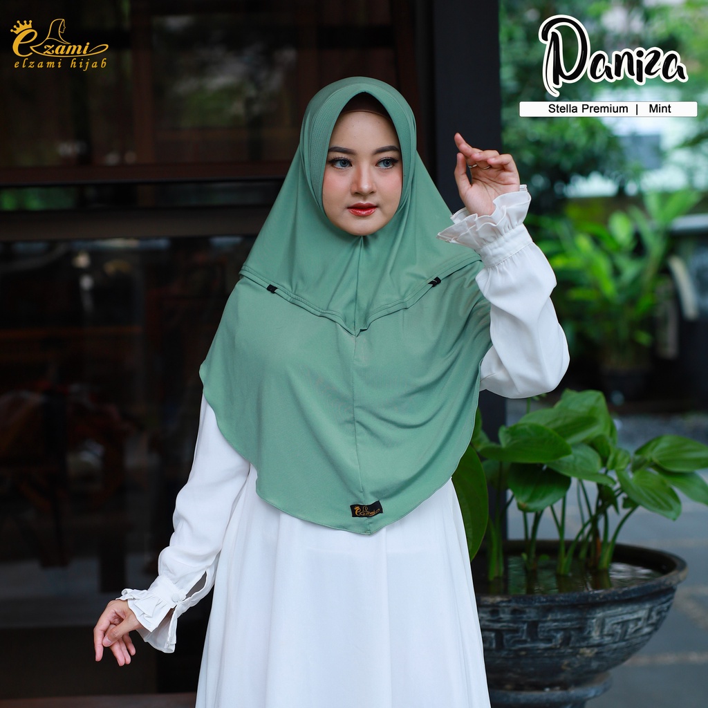 Jual DANIZA bergo by elzami hijab ( stella premium ) | Shopee Indonesia