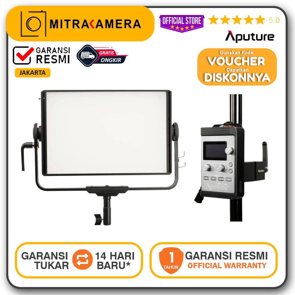Jual Aputure Nova P300c RGB LED Light Panel - Travel Kit | Shopee Indonesia