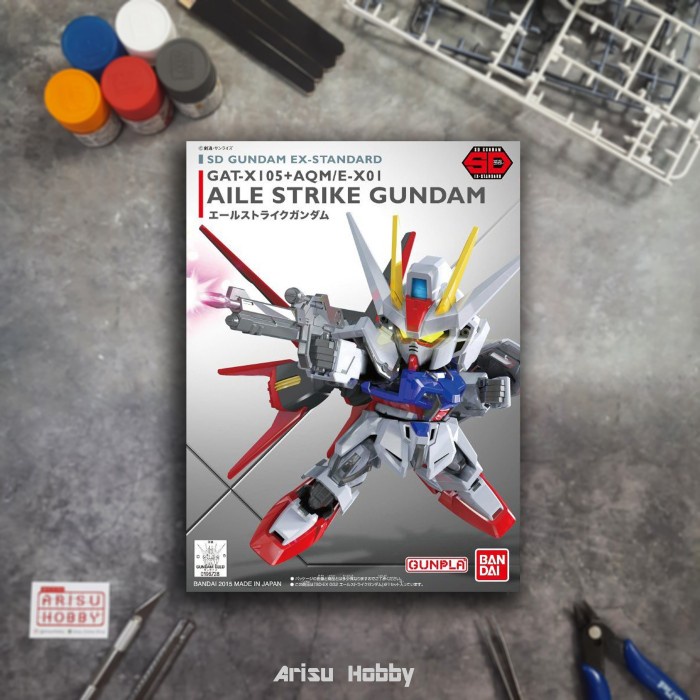 Jual SD SDEX Aile Strike Gundam Bandai Gunpla EX-Standard | Shopee ...
