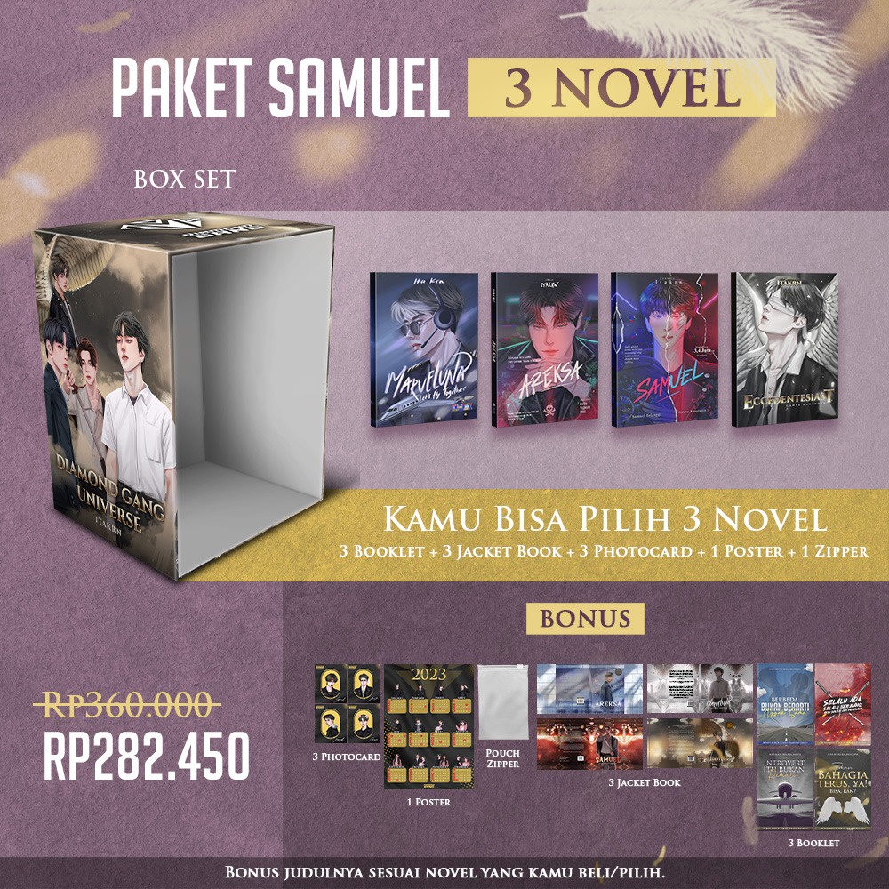 Jual BOXSET DIAMOND GANG PAKET 3 DAN 4 BUKU - (Itakrn) | Shopee Indonesia
