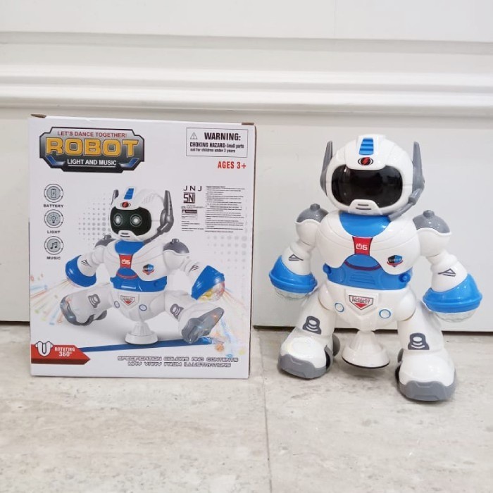 Jual PROMO COD MAINAN ROBOT DANCING MUSIK LIGHTING COOL / MAINAN ROBOT ...