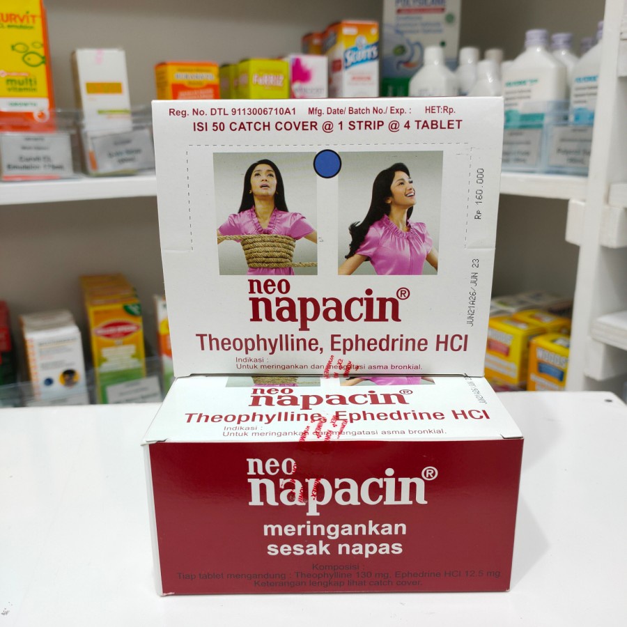 Jual Neo Napacin Strip Isi 4 Tablet Obat Original | Shopee Indonesia