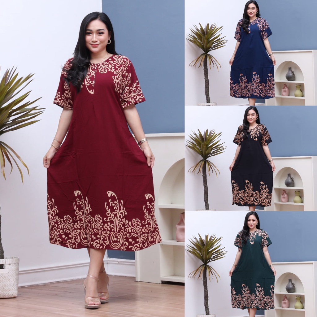 Jual Daster Wanita Rayon Grade A Busui Resleting Depan Baju Tidur ...