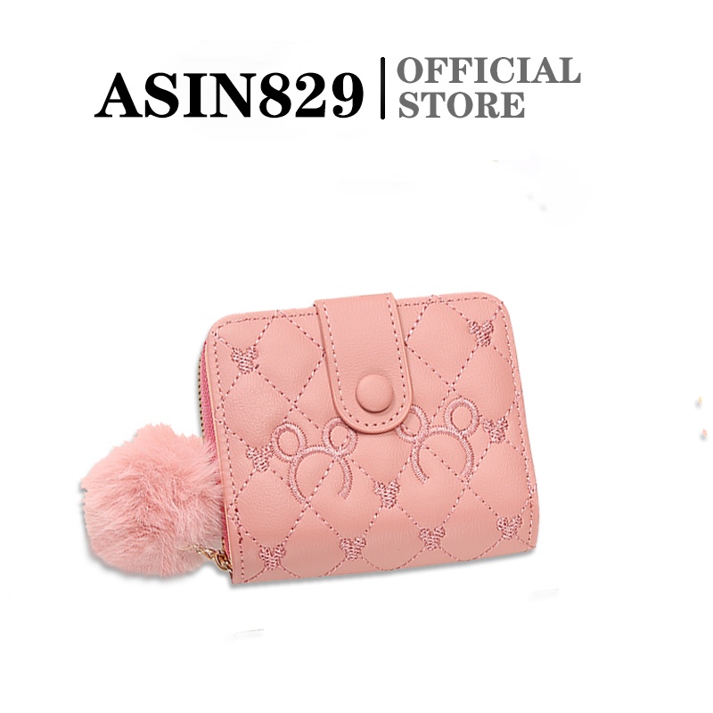 Jual ASIN829 Dompet wanita dompet koin mode ritsleting pendek SC-10 Dompet fashion dompet lipat ...