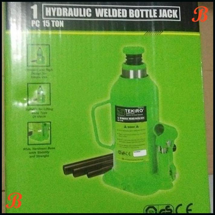 Jual Dongkrak Mobil Botol Hidrolik Hydraulic Jack 15 Ton Original ...