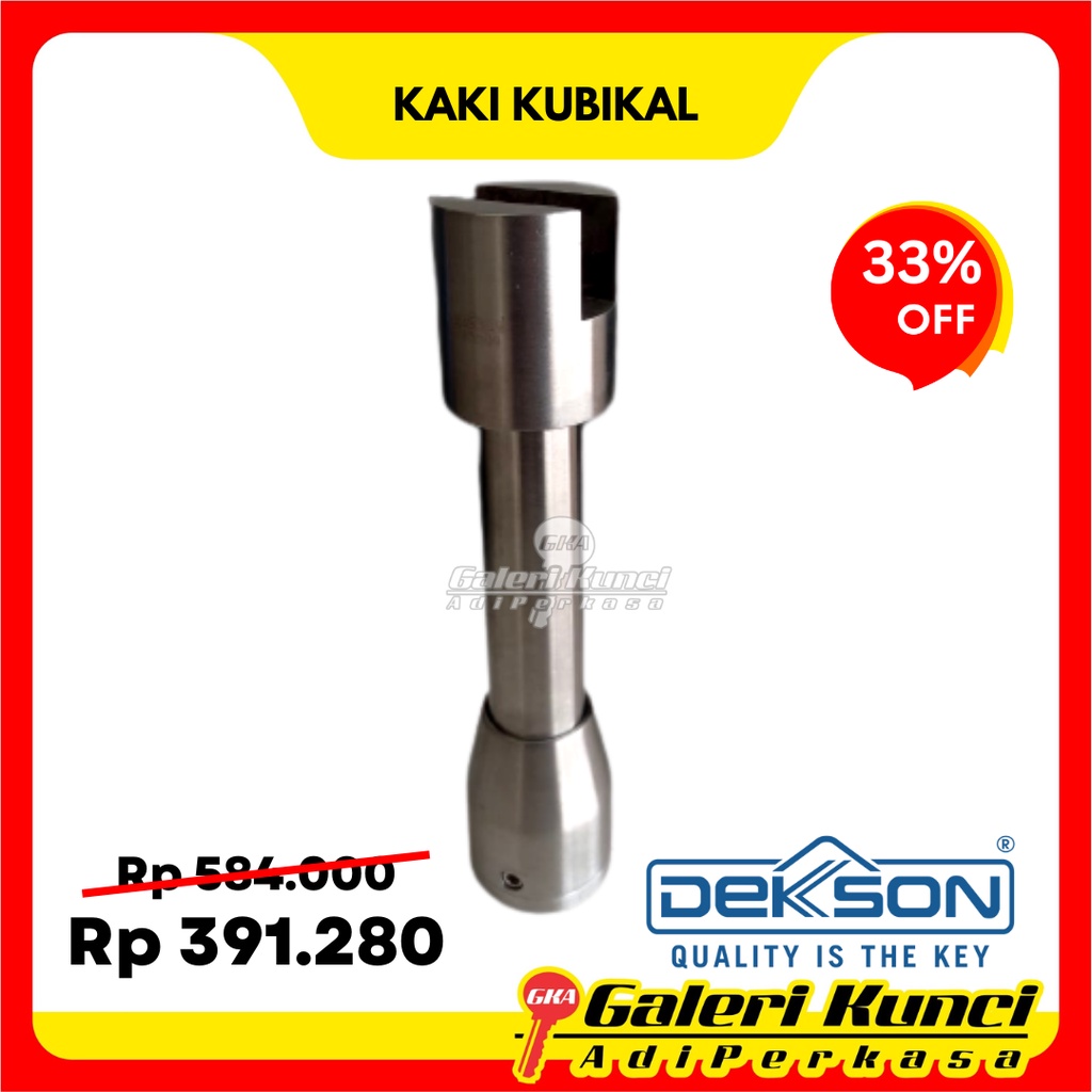 Jual Kaki Kubikal Partisi Kaca Kamar Mandi WC Toilet Dekkson Dekson ...