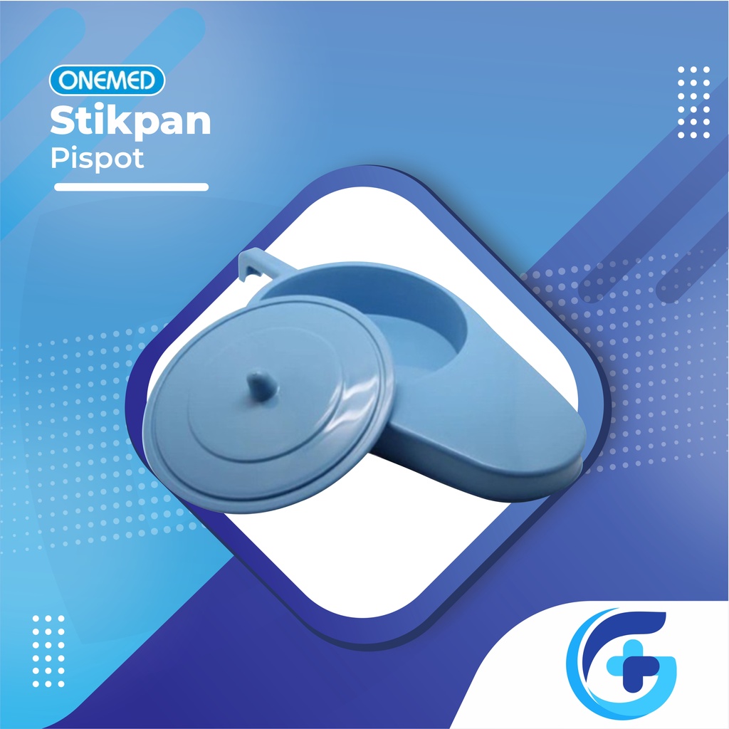 Jual STIKPAN PLASTIK BLUE / PISPOT PLASTIK / STICK PAN ONEMED | Shopee ...