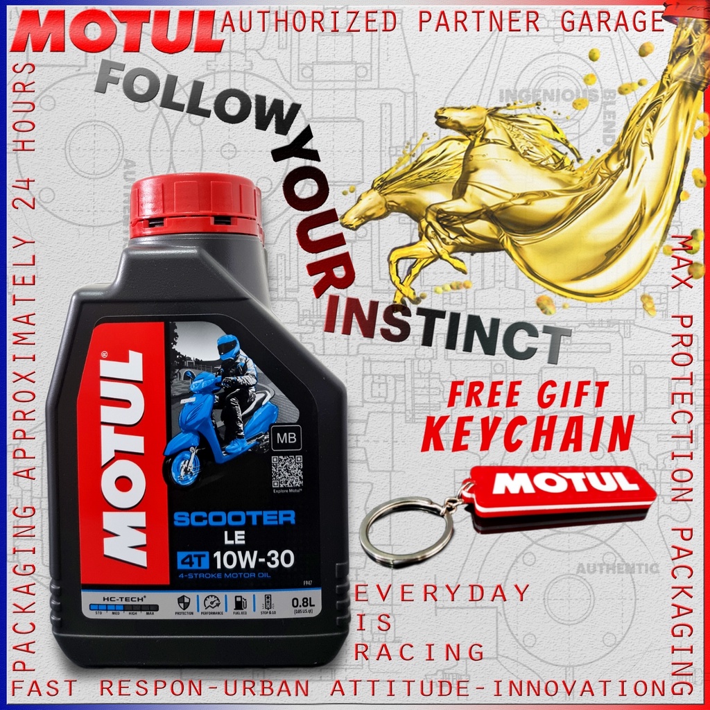 Jual MOTUL SCOOTER LE 4T 10W30 Mb 800 ml / 1000 ml 800ml/1L OLI MOTOR ...
