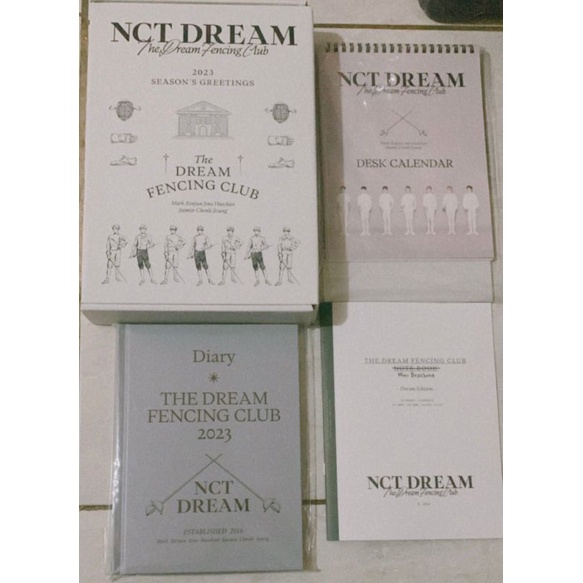 Jual Sharing sg23 nct dream official! ♡ Box, diary, calender, brochure ...