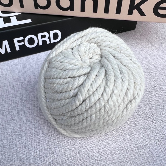 Jual tali macrame 100gr 4mm tali katun cotton rope | Shopee Indonesia