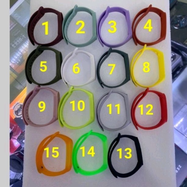 Jual STRAP MI BAND 6 Band 5 MIJOBS strap silicone tali pengganti Xiaomi ...