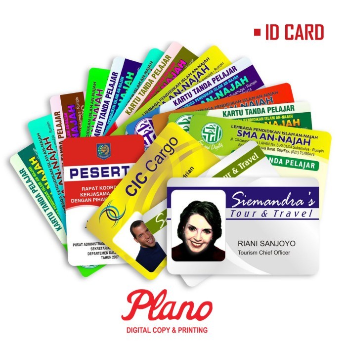 Jual CETAK PRINT KARTU SISWA PARKIR ID CARD | Shopee Indonesia