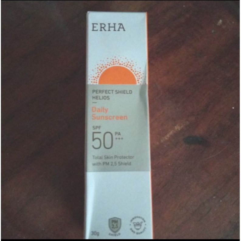 Jual ERHA Perfect Shield Helios SPF50 Daily Sunscreen-30gr Sun Protection | Shopee Indonesia