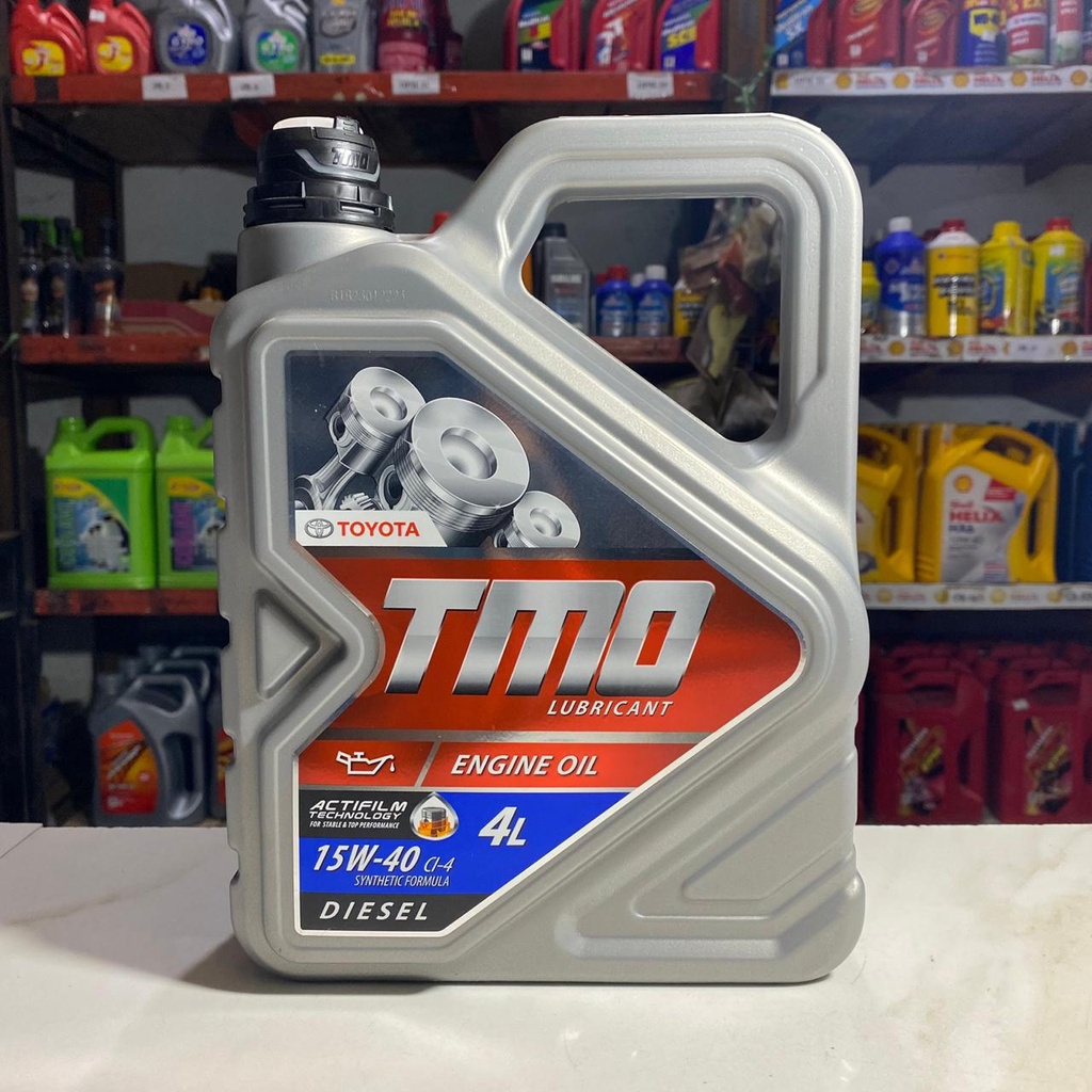Jual TOYOTA Oli Mesin TMO Lubricant SAE 15W-40 API SN Engine Oil Diesel ...