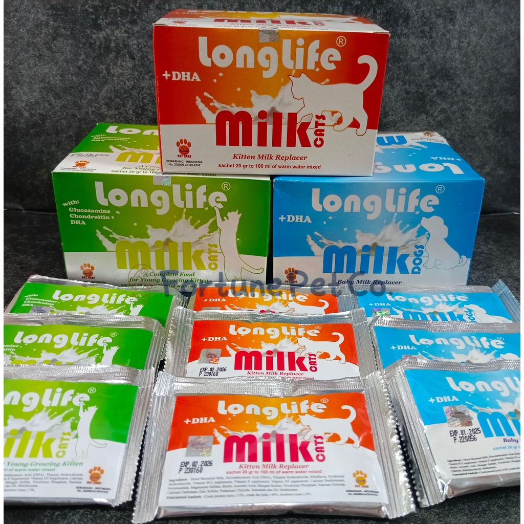 Jual LONG LIFE Susu Hewan - Susu Kucing - Susu Anjing | Shopee Indonesia