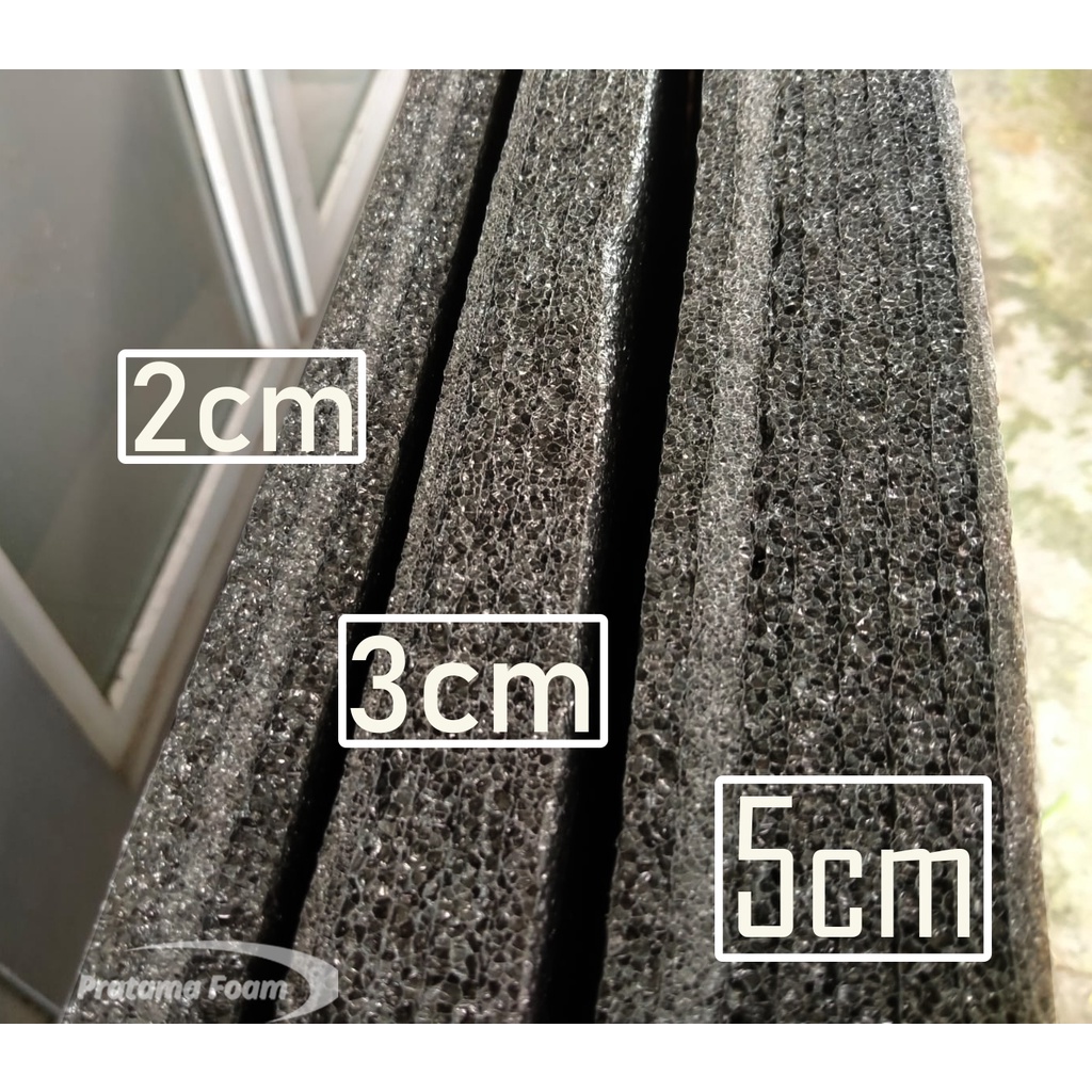 Jual BUSA PACKING / PE FOAM POLYBONDING 100x100 cm HITAM | Shopee Indonesia