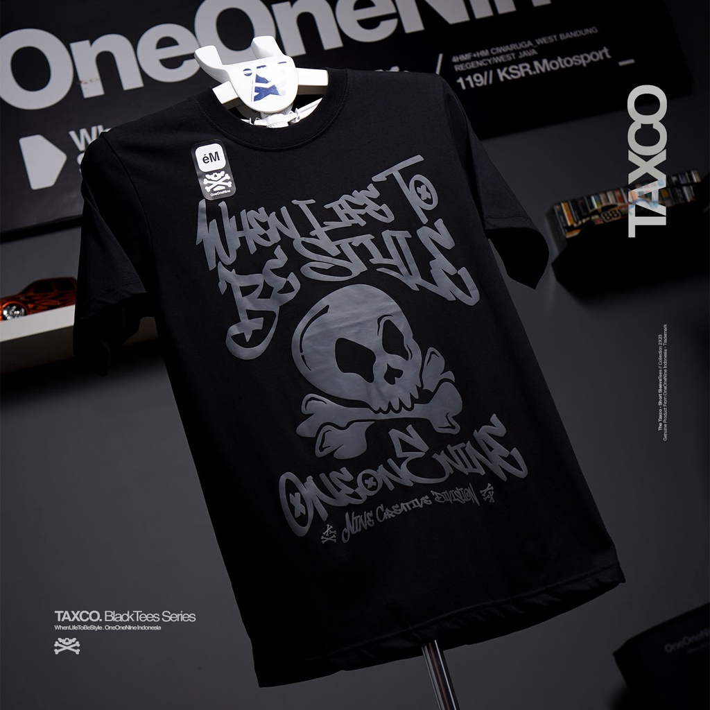 Jual KSR ONEONENINE - T-SHIRT TAXCO BLACK SERIES | Shopee Indonesia