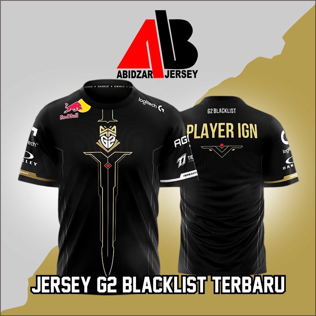 Jual JERSEY G2 BLACKLIST BAJU KAOS GAME LOL WILD RIFT TERBARU | Shopee ...
