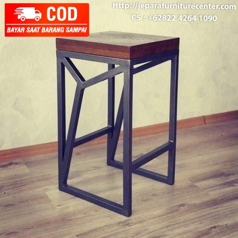 Jual Kursi Bar stool Besi Desain Terbaru/kursi cafe besi | Shopee Indonesia