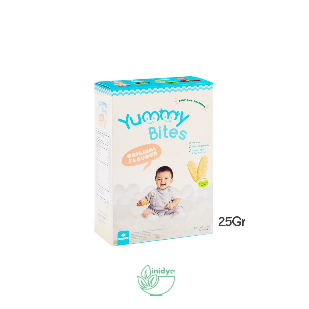 Jual YUMMY BITES Crackers 50gr dan 25 gr | Krakers Beras | Cemilan ...