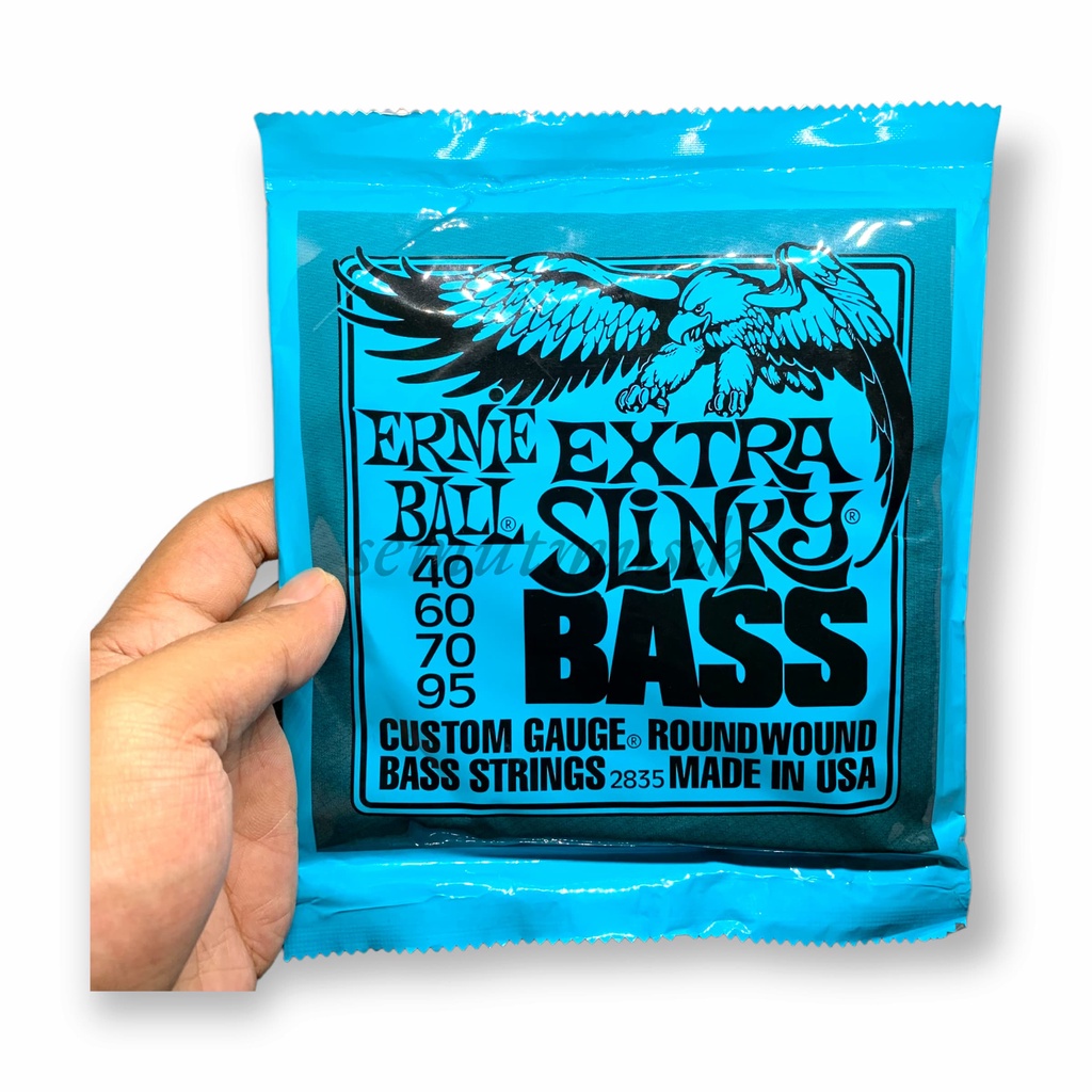 Jual Senar Bass Ernie Ball 4 String Ukuran 040/095 dan 050/105 - Senar ...