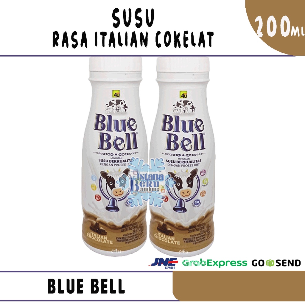 Jual Blue Bell Susu Rasa Italian Cokelat 200ml | Shopee Indonesia