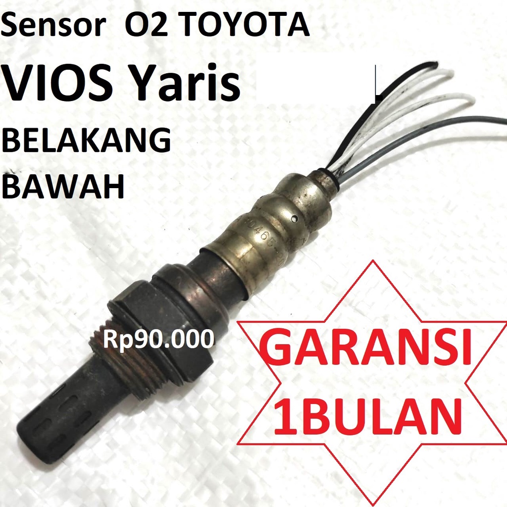 Jual SENSOR OKSIGEN 02 KNALPOT TOYOTA VIOS Yaris CO2 BELAKANG BAWAH o2 ...