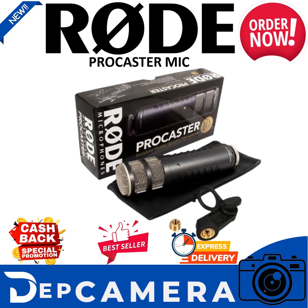 Jual Rode Procaster Broadcast Quality Dynamic Microphone | Shopee Indonesia