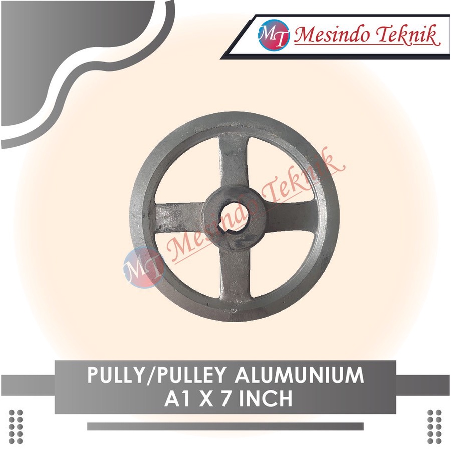 Jual PULLY/PULLEY A1 X 7" X 20MM - ALUM | Shopee Indonesia