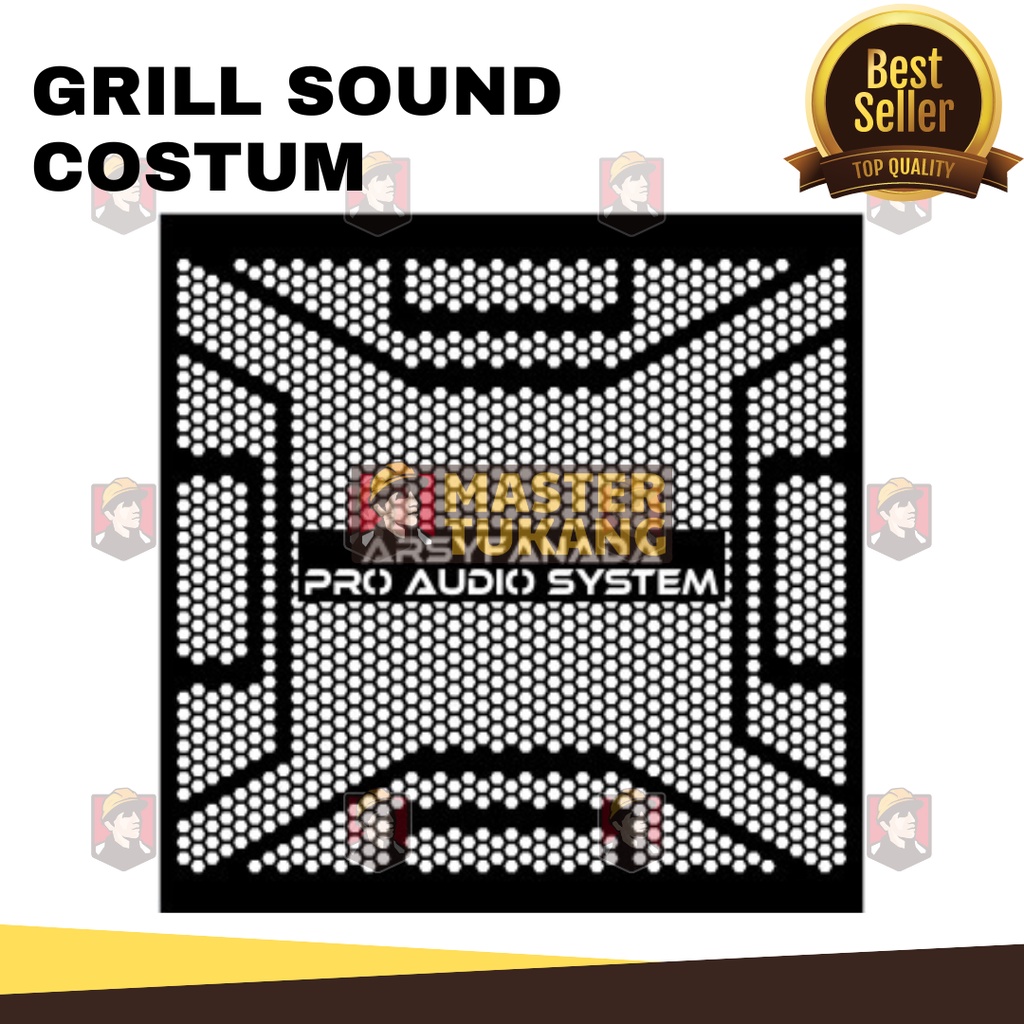 Jual Grill sound Costum Ukuran 36x67 cm plat 1mm | Shopee Indonesia