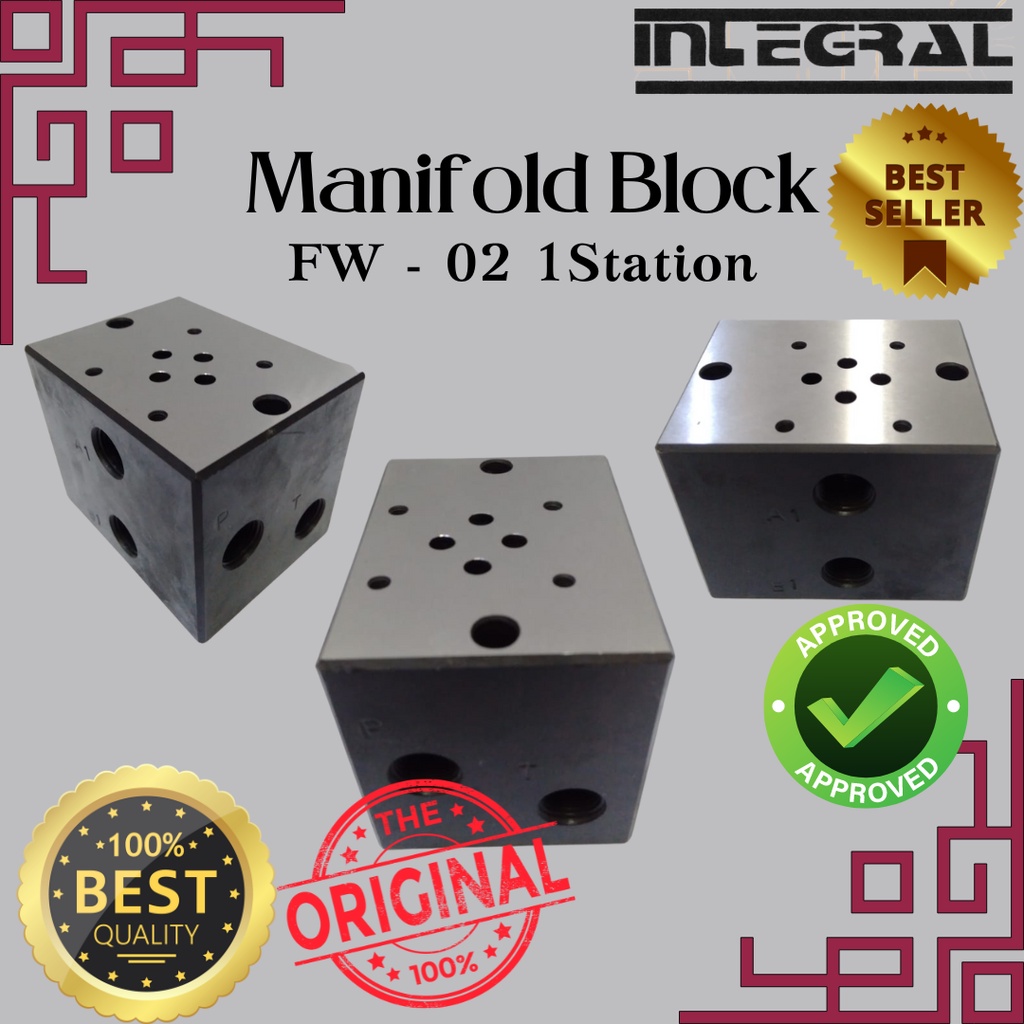 Jual MANIFOLD BLOCK FW-02 1STATION | Shopee Indonesia