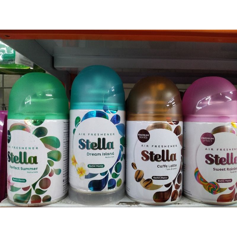 Jual STELLA REFILL MATIC PREMIUM SERIES 225 ML [Khusus pulau jawa ...