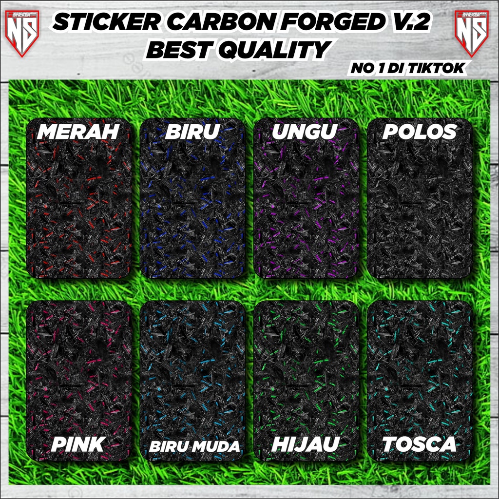 Jual Sticker Carbon Forged | Shopee Indonesia