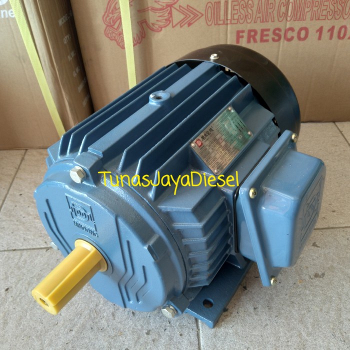 Jual DINAMO ELEKTRO MOTOR 5HP 3PHASE 2800RPM | Shopee Indonesia